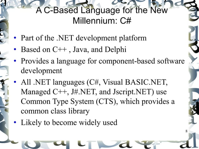 Evalution about programming language part 1 | PPT | Programming Languages | Computing