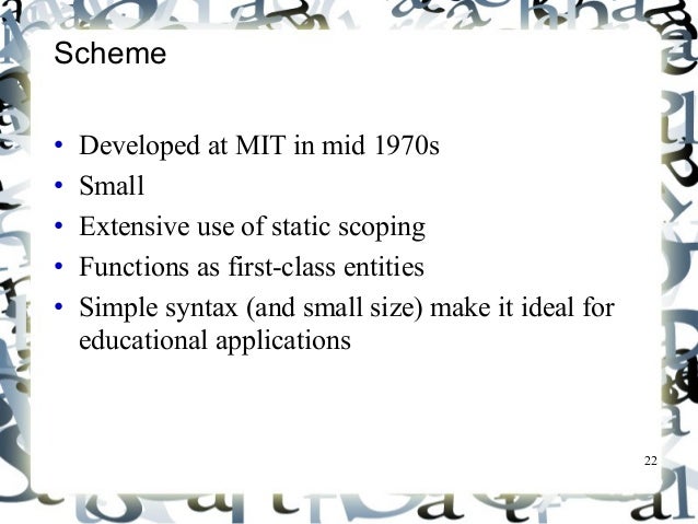 Evalution about programming language part 2