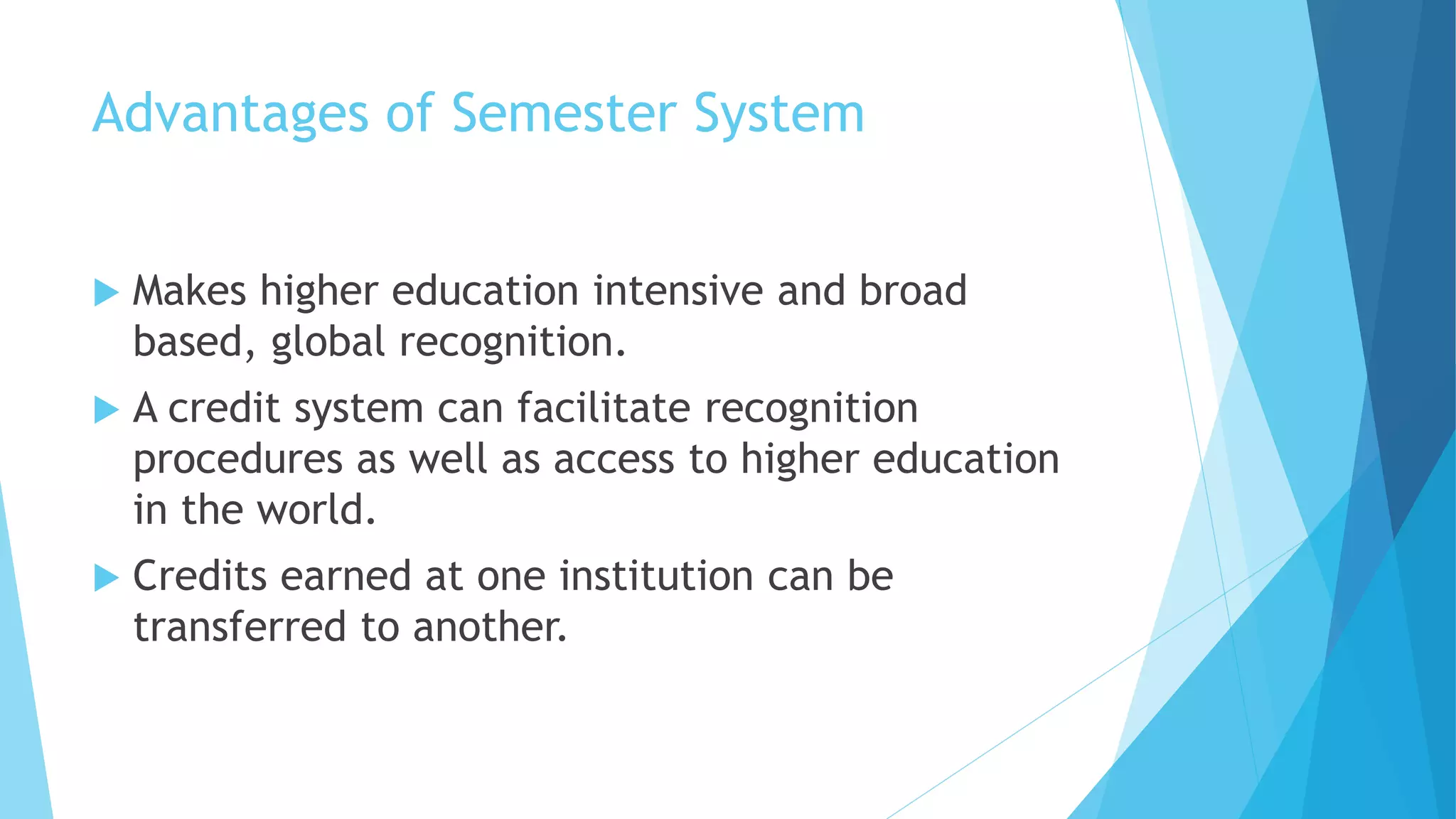 Evaluation Criteria and Procedures in Semester System of Farwestern ...