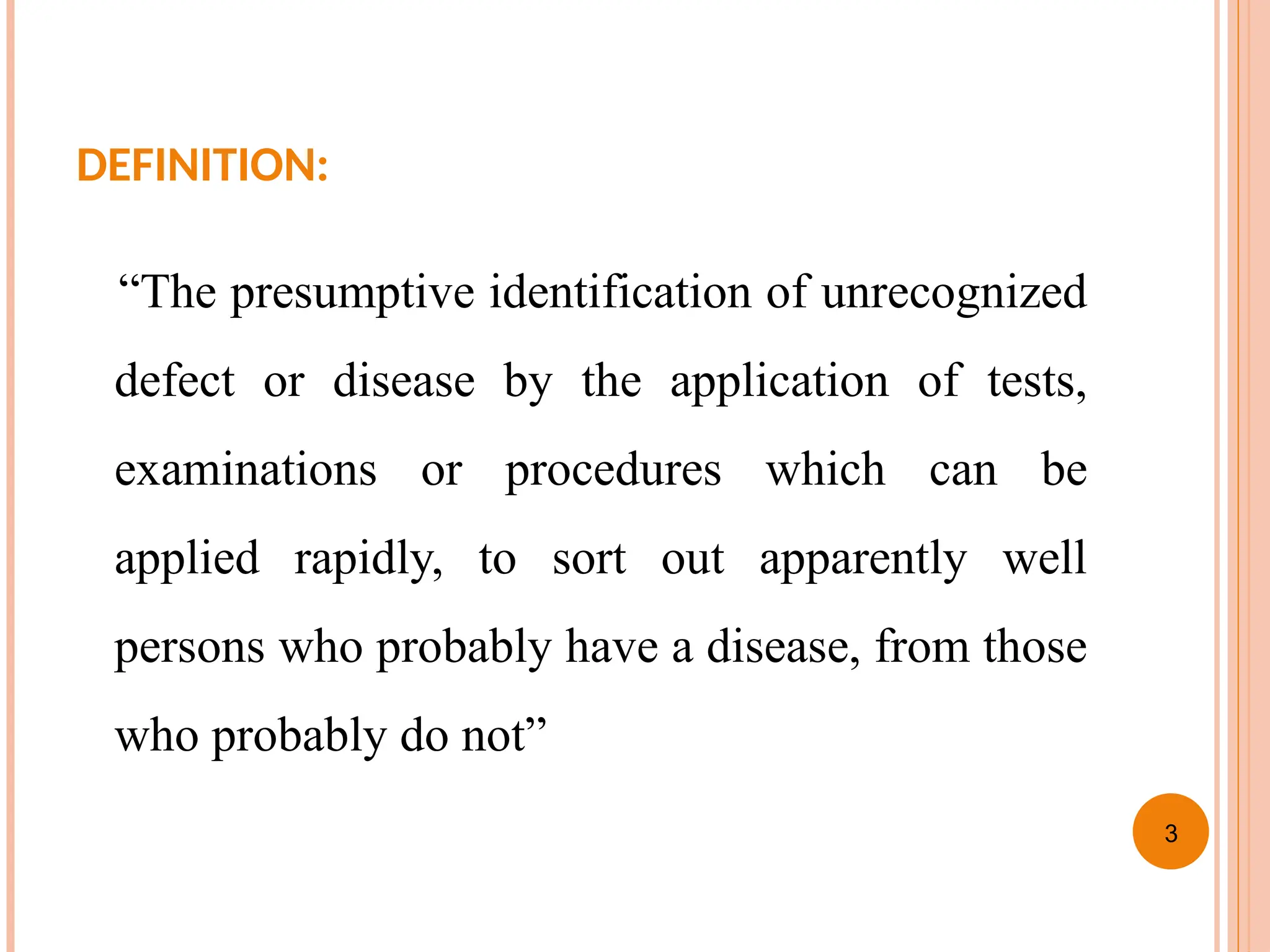 evalution for screening test and its importance .pptx