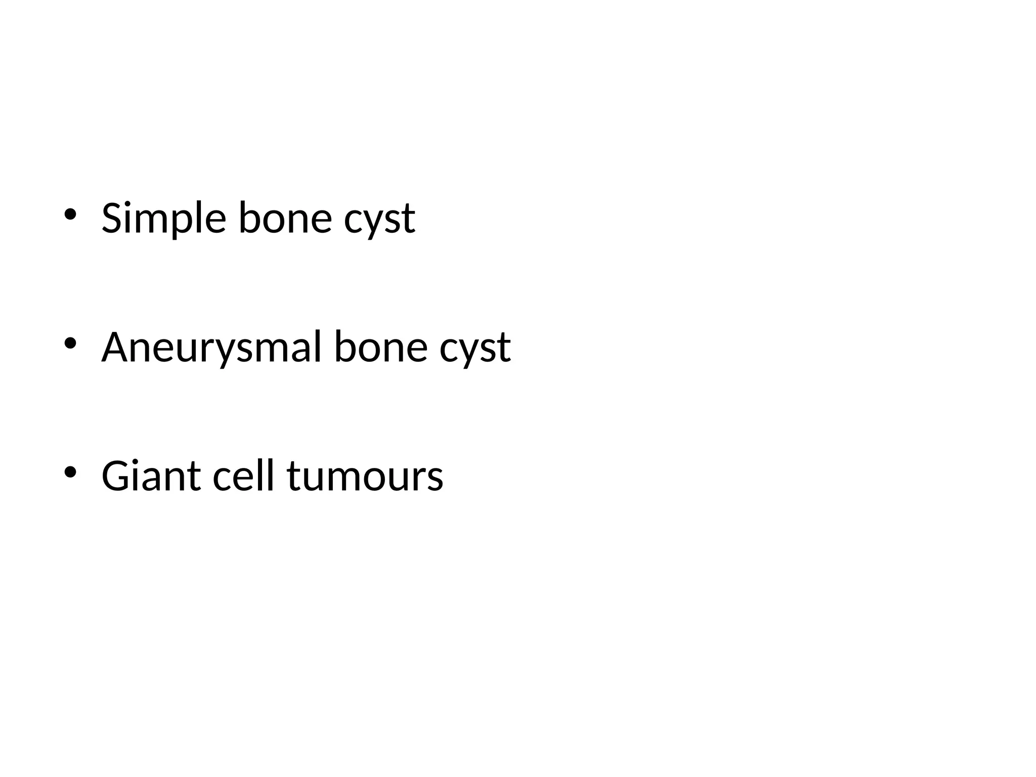 clinical approach to evalution of bone tumours | PPT