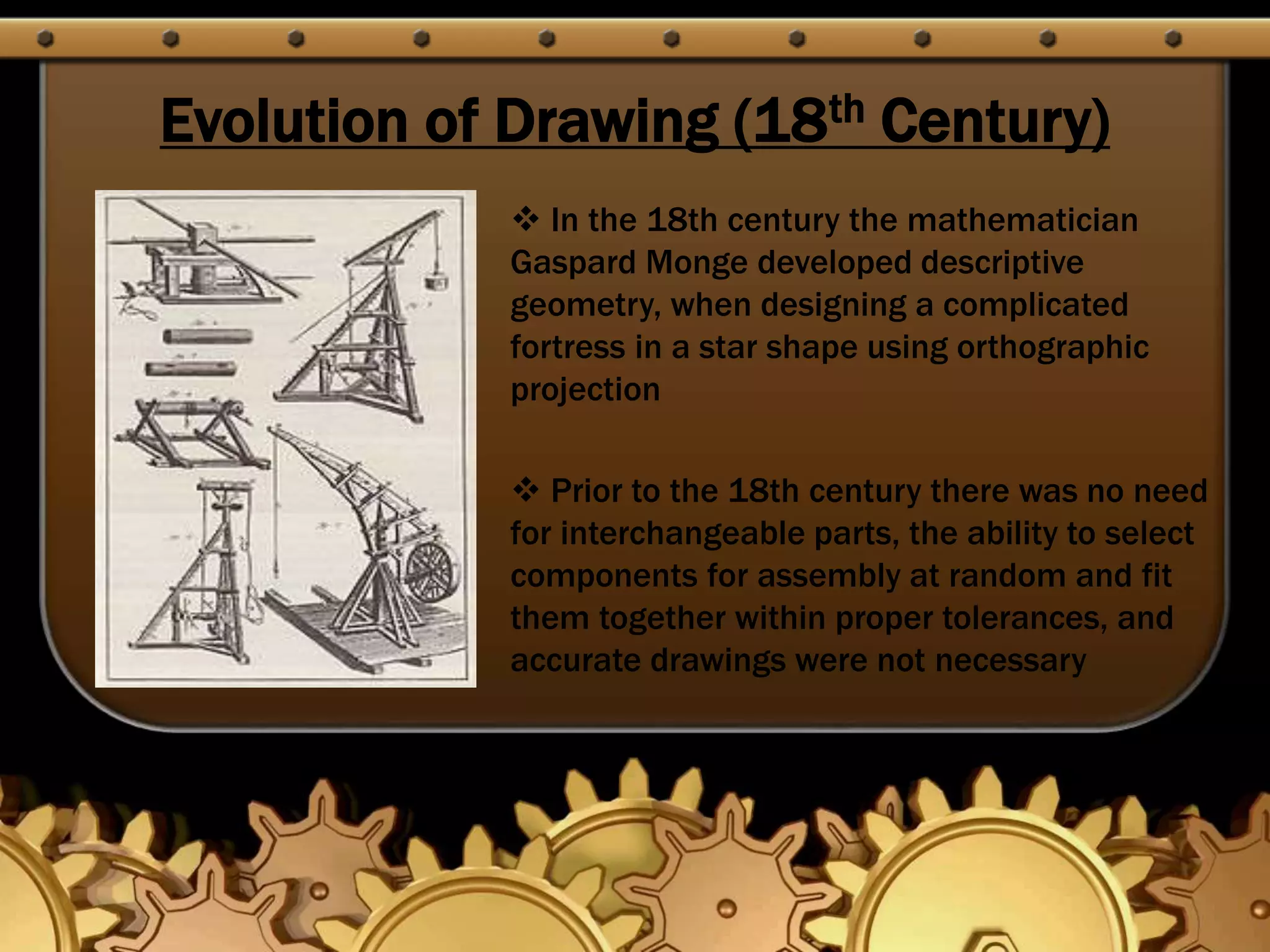 Evolution of Drawing as an Engineering Discipline | PPTX