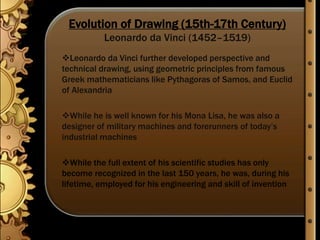 Evolution of Drawing as an Engineering Discipline | PPTX