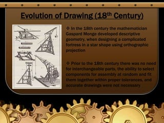 Evolution of Drawing as an Engineering Discipline | PPTX