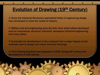 Evolution of Drawing as an Engineering Discipline | PPTX