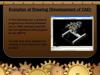 Evolution of Drawing as an Engineering Discipline | PPTX
