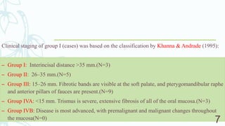 Evalution of oral submucous using usg | PPTX