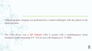 Evalution of oral submucous using usg | PPT