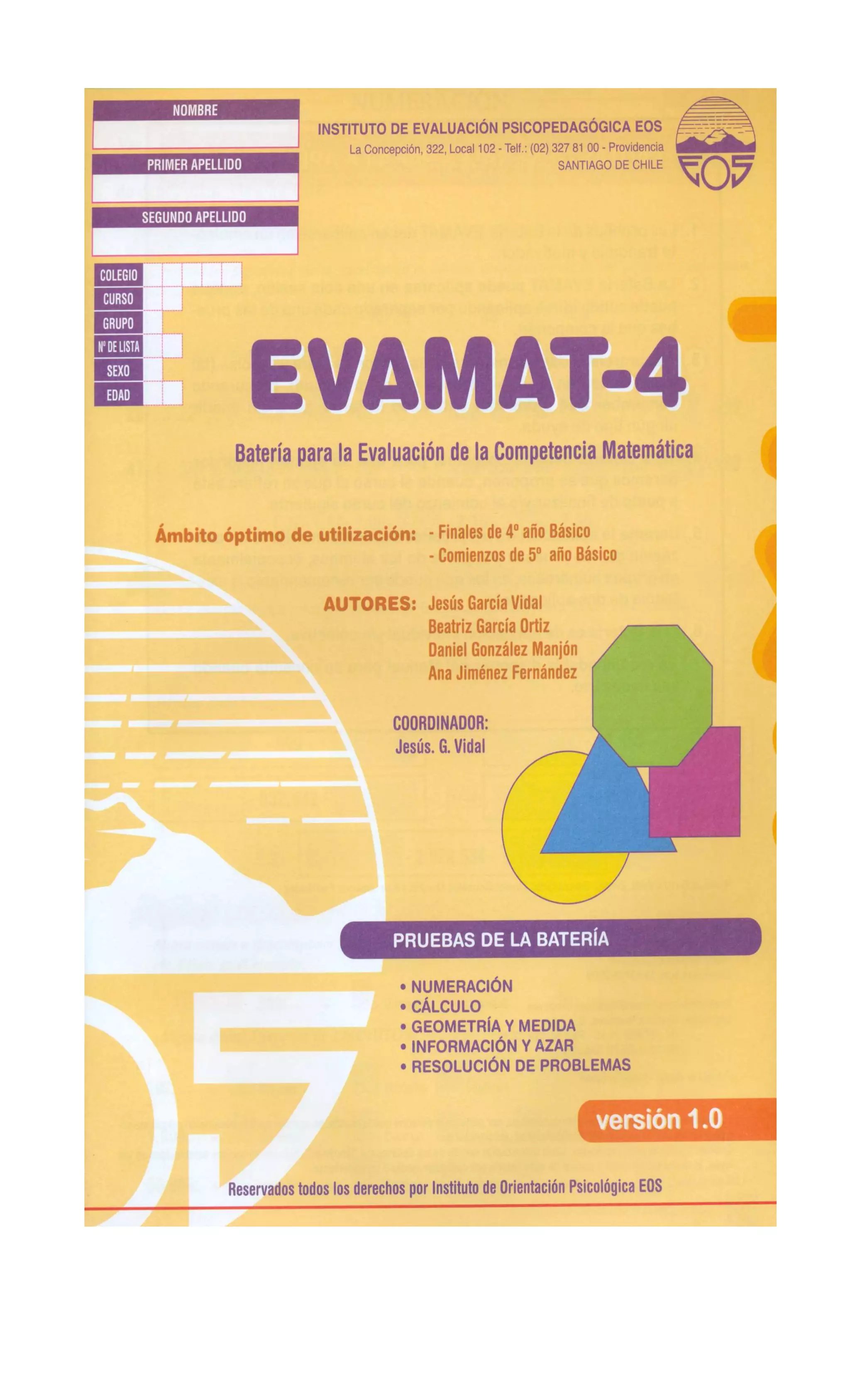 Evamat 4 | PDF