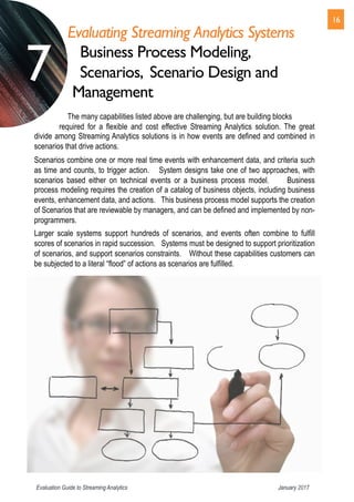 Evaluation guide to Streaming Analytics | PDF