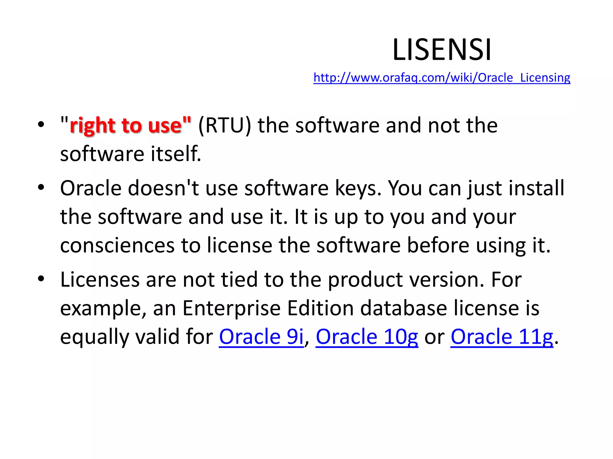 Optimize your licenses | PDF