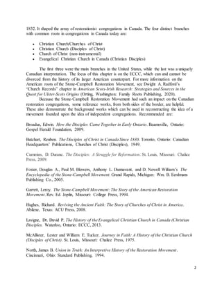 Evangelical christian church in canada | DOCX