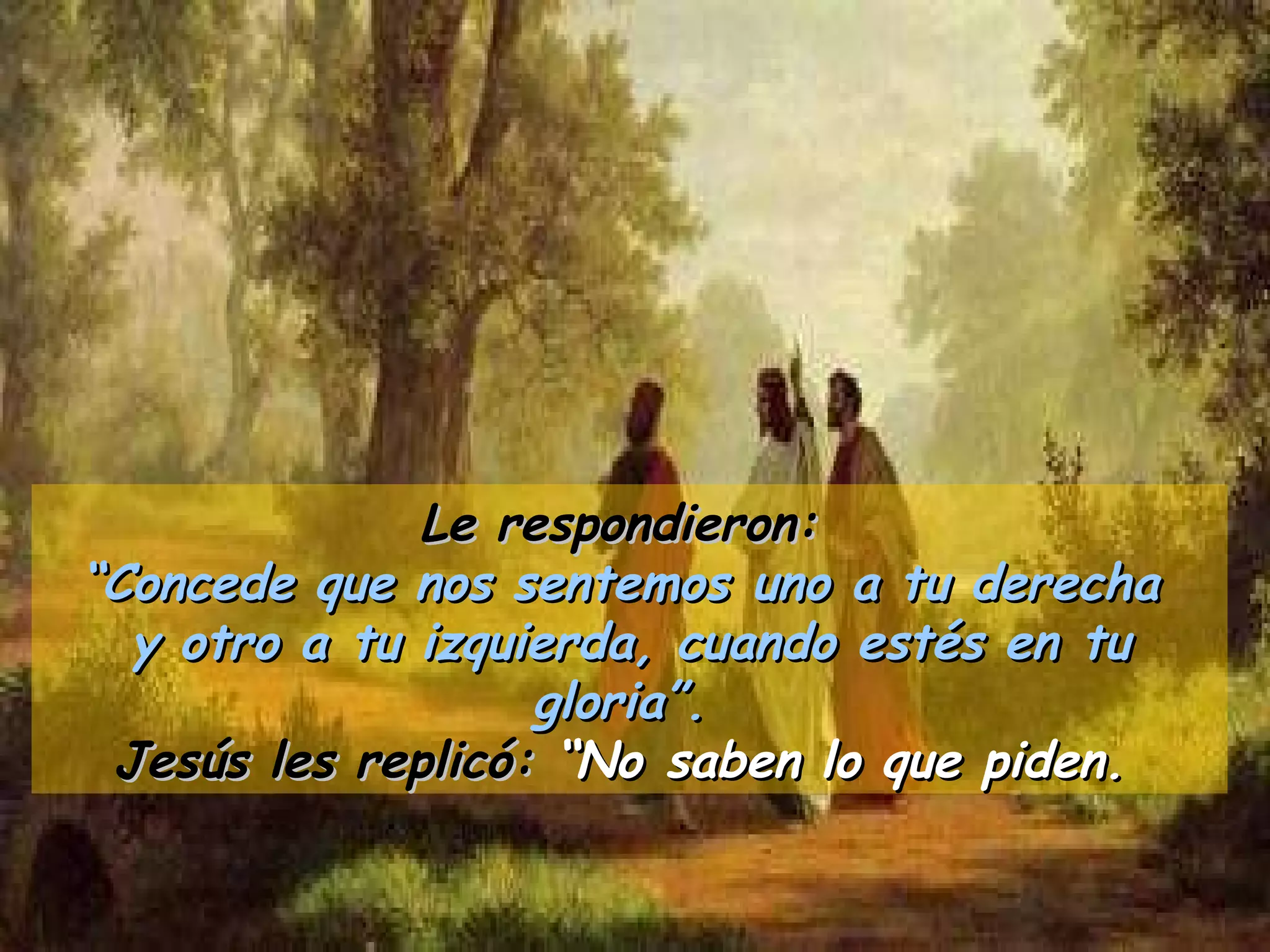Evangelio Marcos 10, 35 45 | PPT