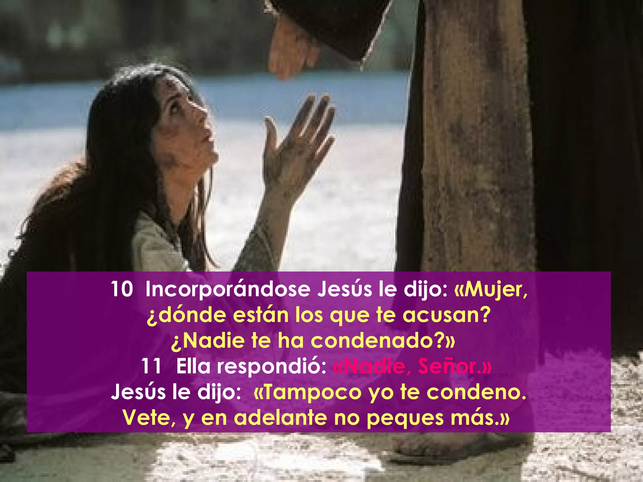 Evangelio san juan 8, 1 11 | PPS