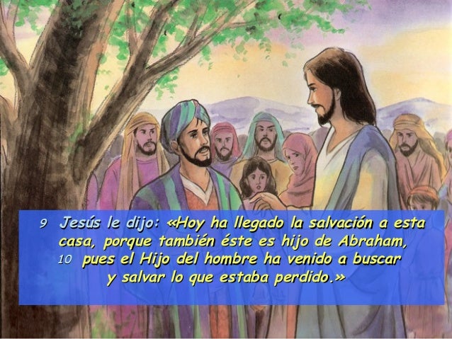 Evangelio san lucas 19, 1 10