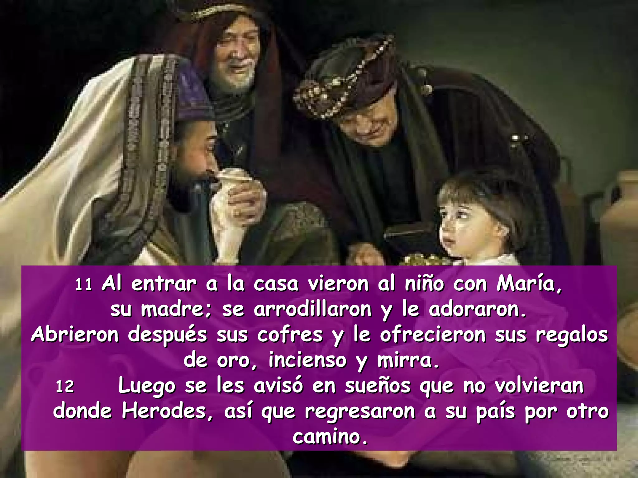 Evangelio san mateo 2, 1 12 | PPS