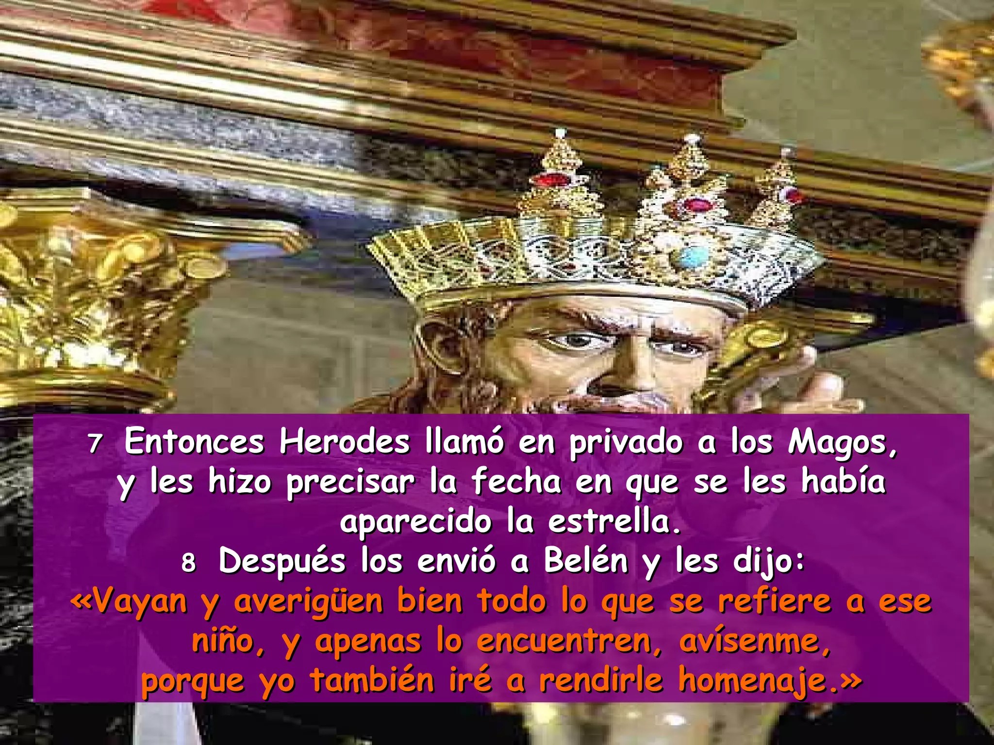 Evangelio san mateo 2, 1 12 | PPS