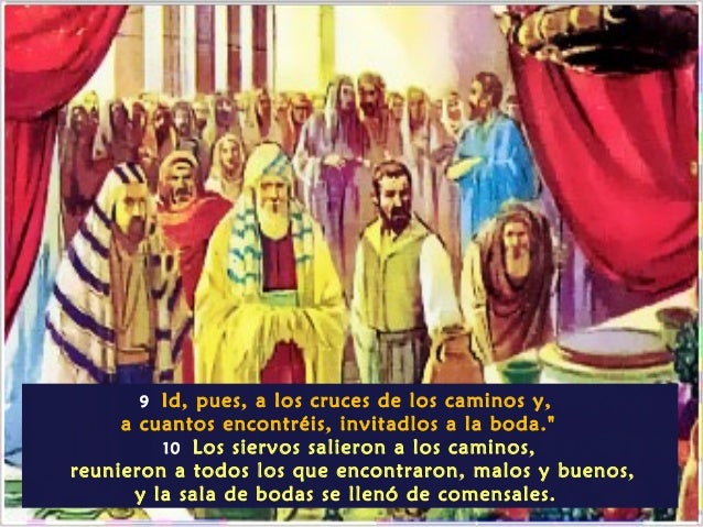 Evangelio san mateo 22, 1 14