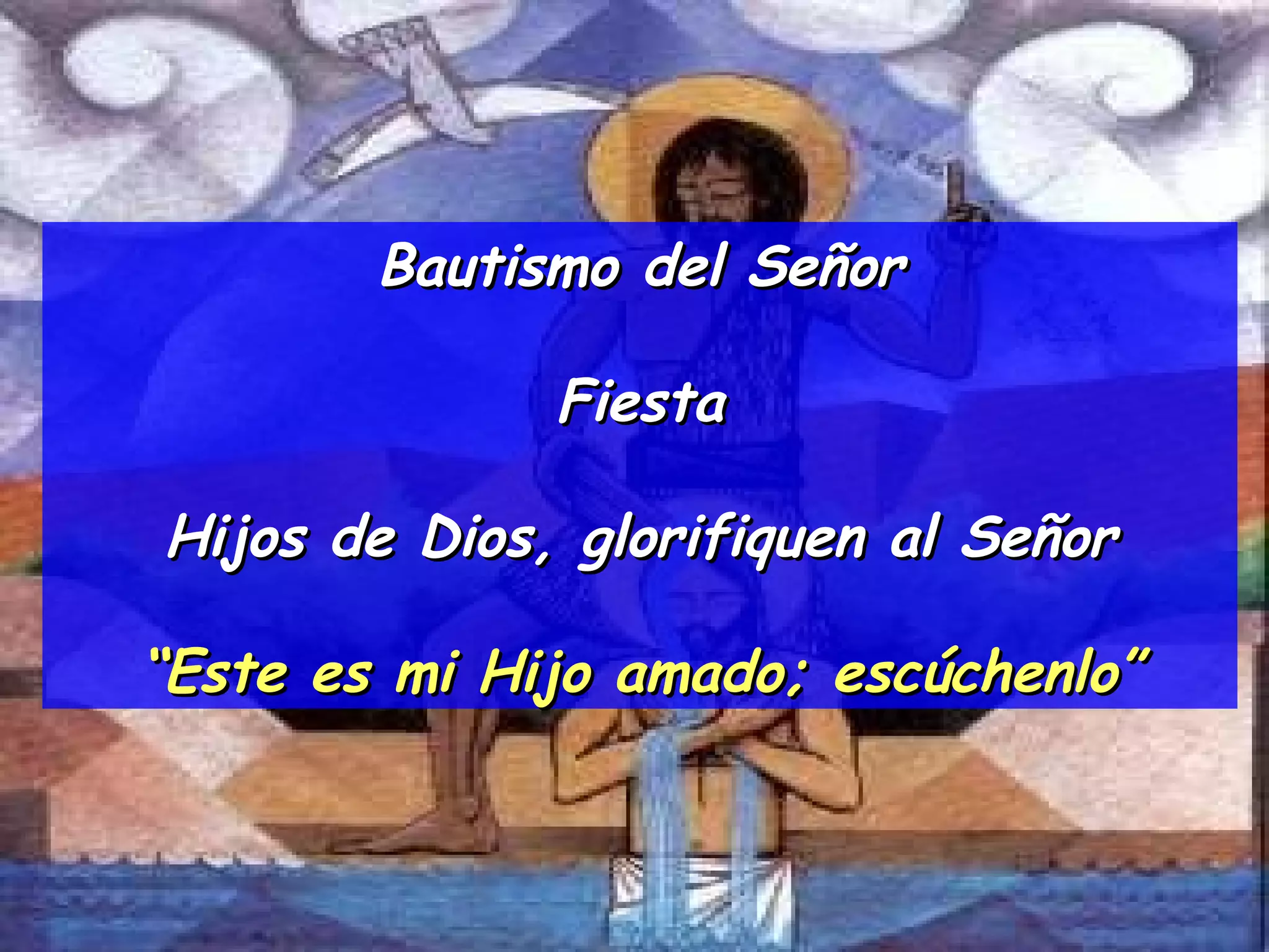 Evangelio san mateo 3, 13 17 | PPT