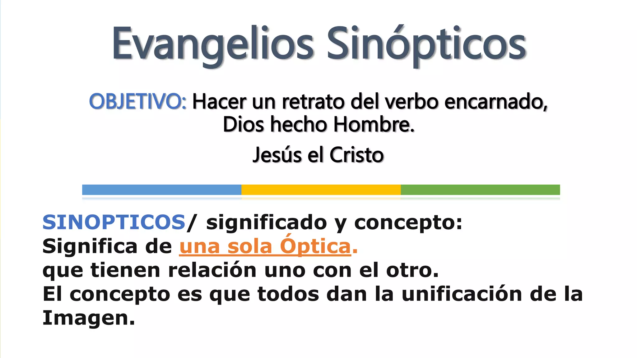 Evangelios Sinópticos.pptx