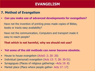 Evangelism | PPT