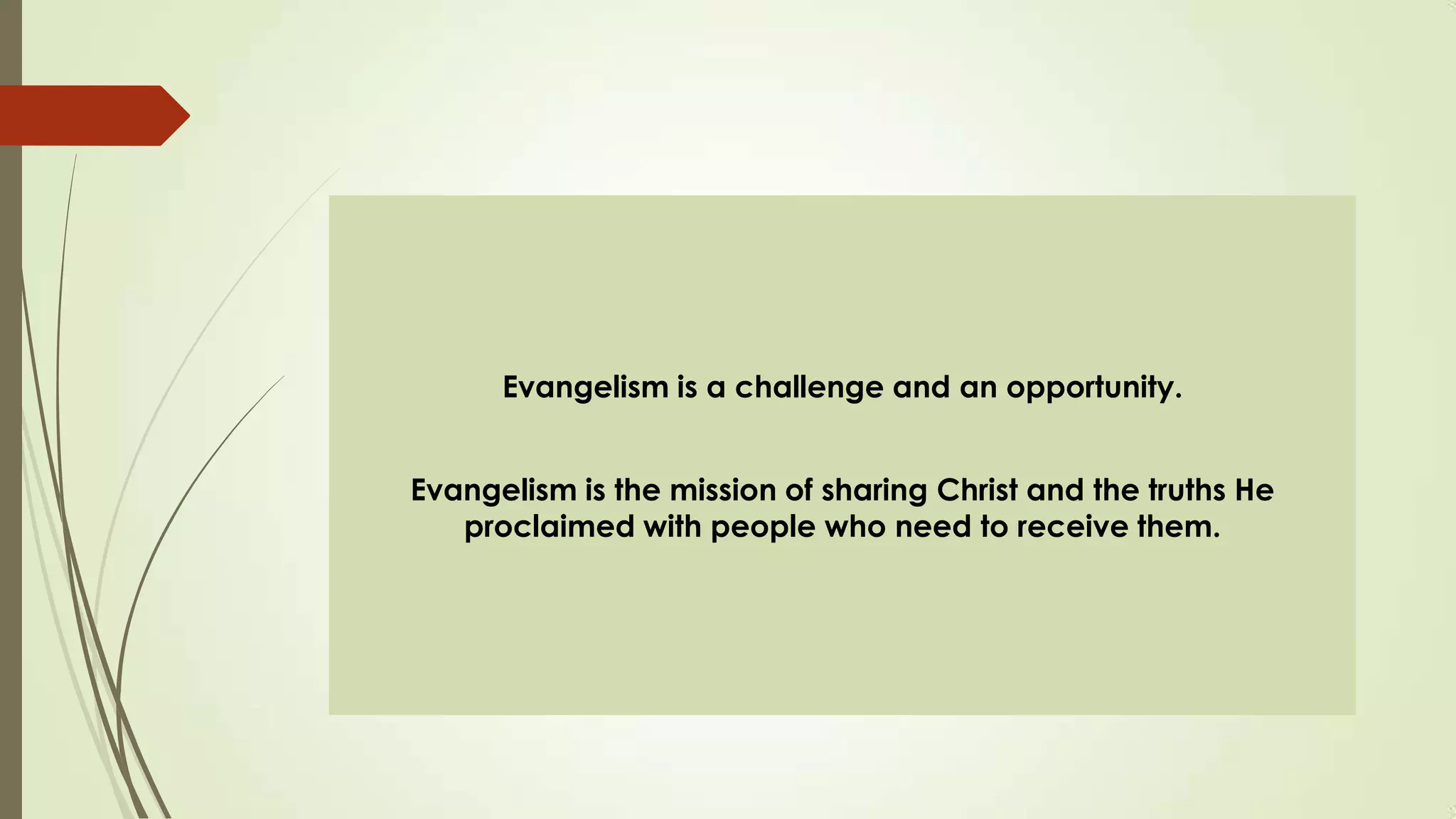 Evangelism | PPTX