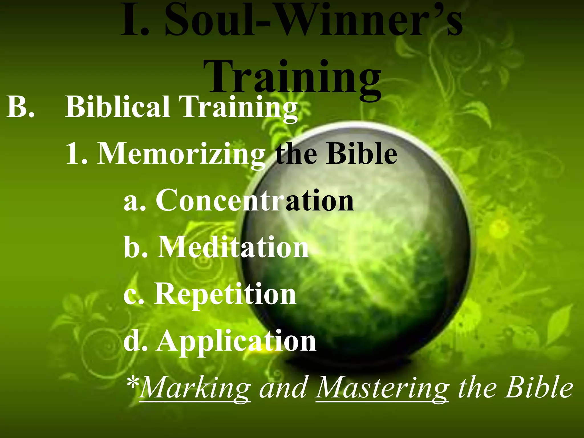 The Soul Winner | PPTX