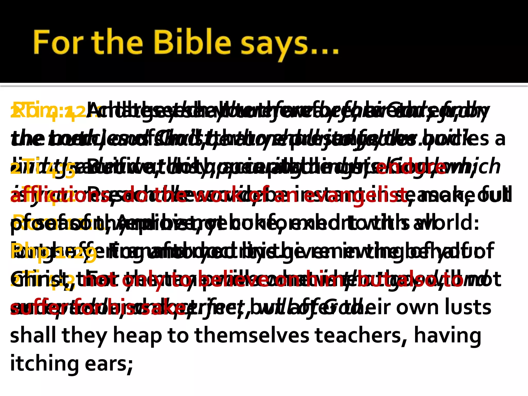 To Be Laborers Together With God | PPT