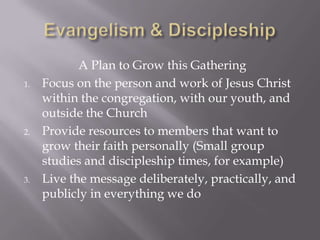 Evangelism and discipleship | PPTX