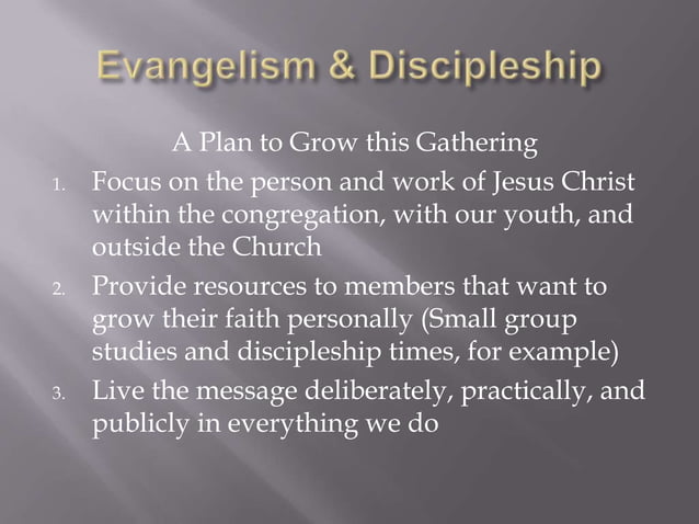Evangelism and discipleship | PPTX | Christianity | Religion & Spirituality