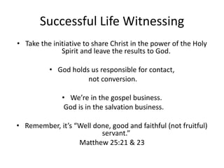 Evangelism!! :D | PPSX