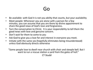 Evangelism!! :D | PPSX