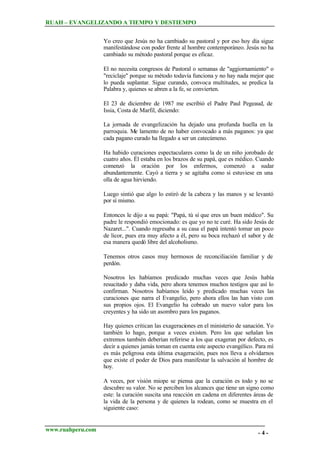 Evangelización y sanacion | PDF