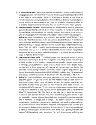 Evangelizando como JESÚS lo hizo | PDF