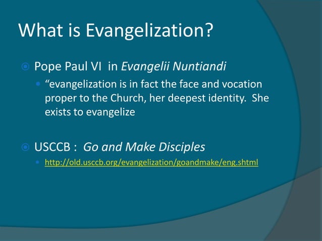 Evangelizing In Our Digital Culture | PPT