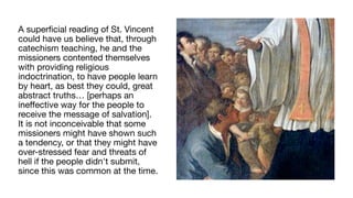 Evangelization in the footsteps of Saint Vincent de Paul | PDF