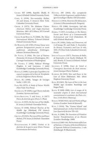 Stephen C. Neff - A Short History of International Law | PDF