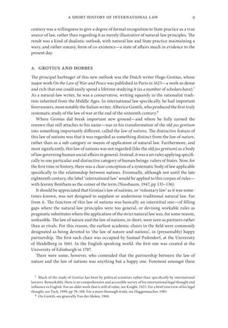Stephen C. Neff - A Short History of International Law | PDF