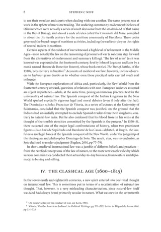 Stephen C. Neff - A Short History of International Law | PDF