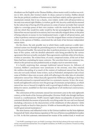 Stephen C. Neff - A Short History of International Law | PDF