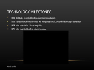 Brief hISTORY IOF PCS | PPT