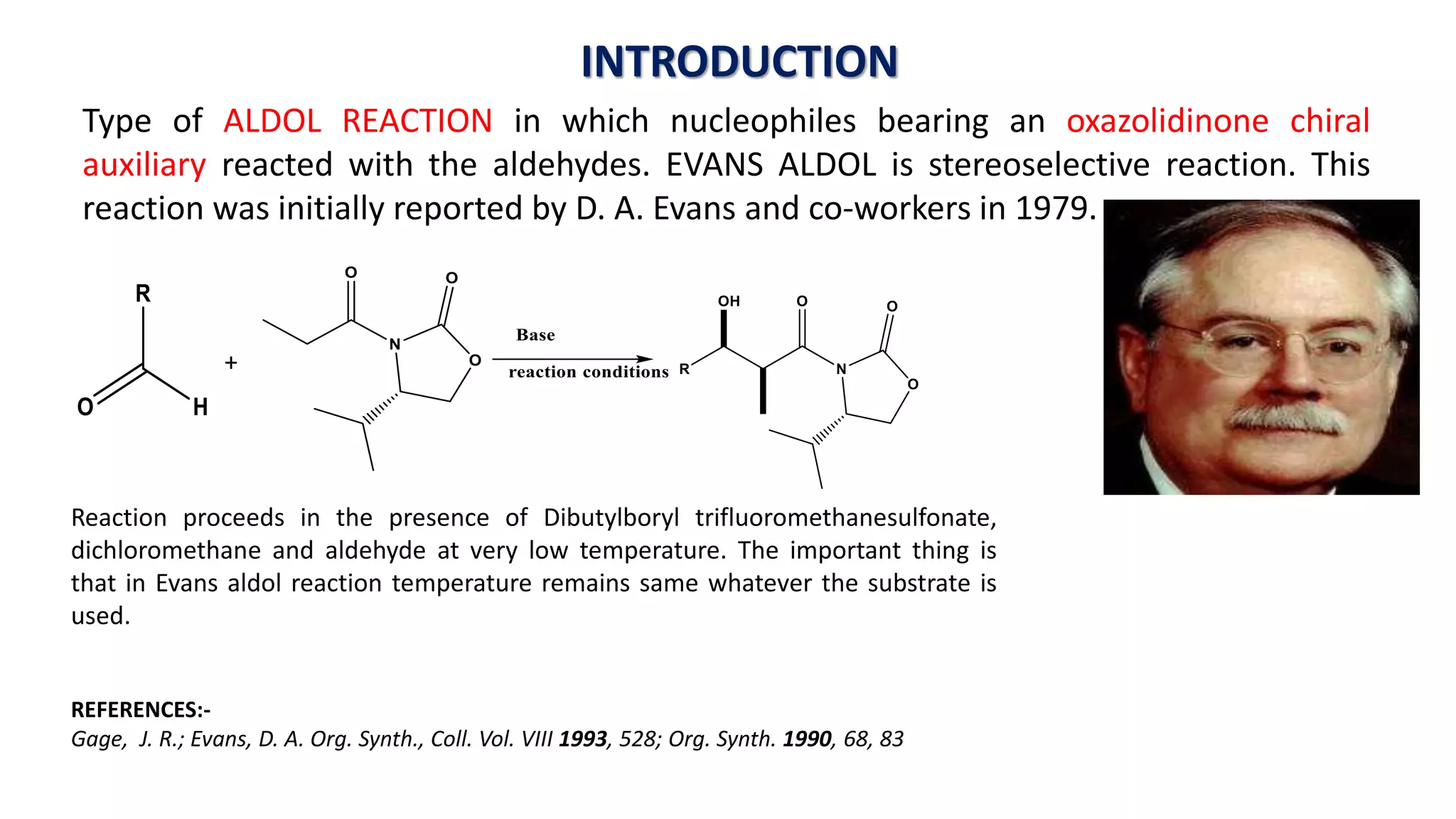 Evans aldol ppt | PPTX