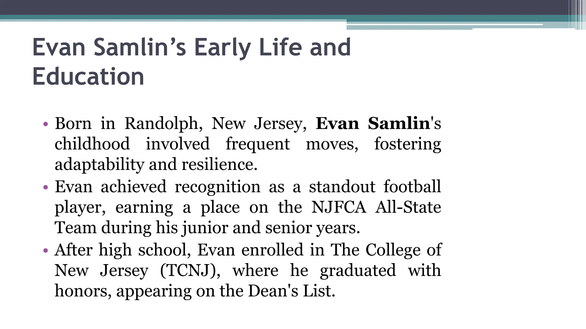 Evan Samlin's Extraordinary Journey: From Early Life to Comedy ...