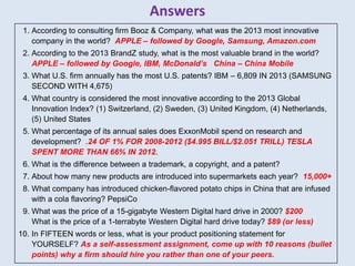 Evans Product Management Quiz | PPTX