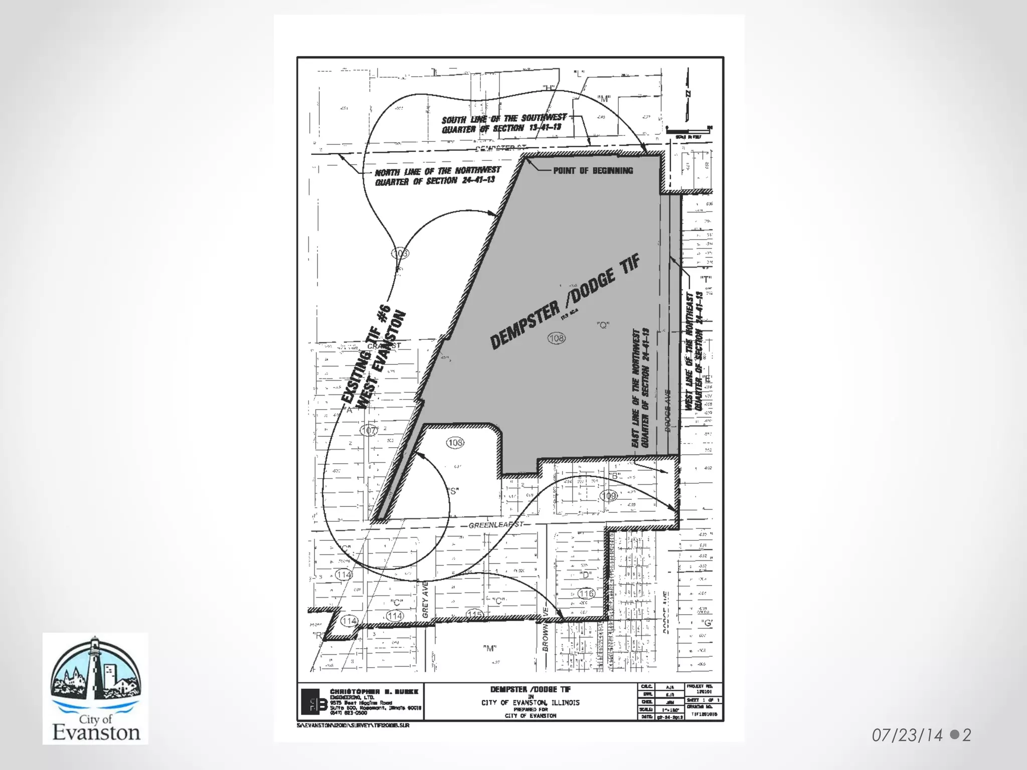 Evanston plaza tif 03.26.2012 final | PPT | Developmental Sites | Real ...