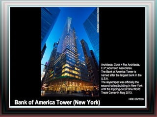 Evan Vitale - world's most beautiful banks | ODP