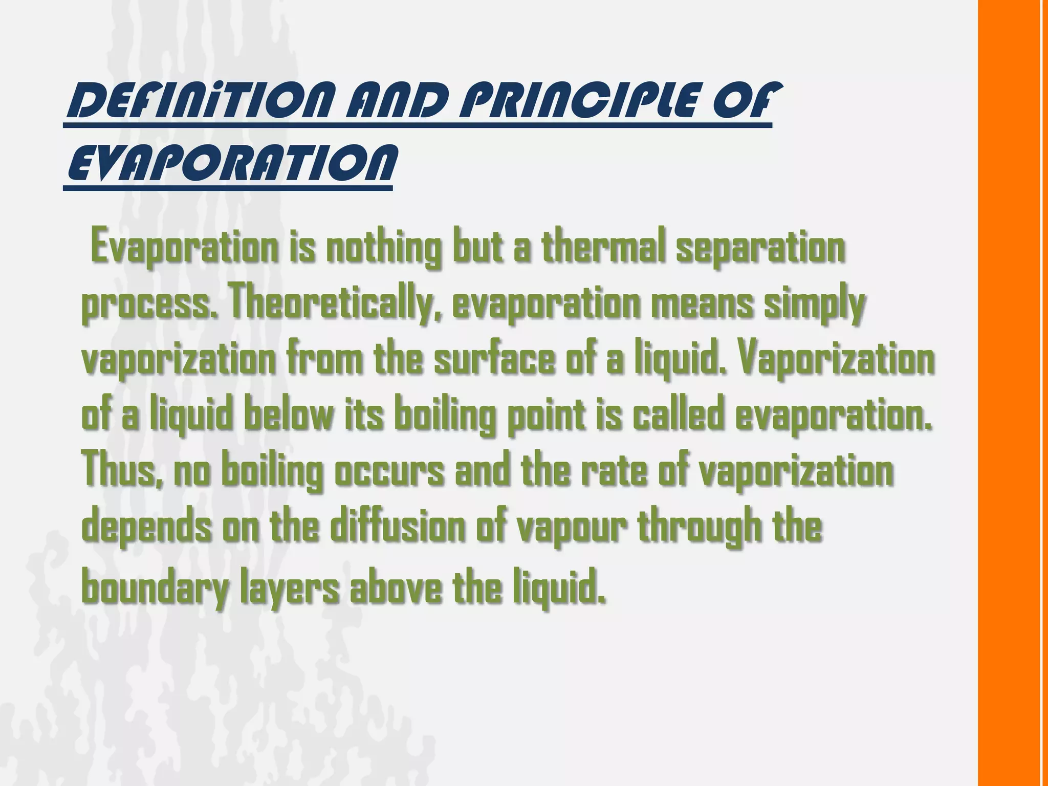 Evaporation | PPTX