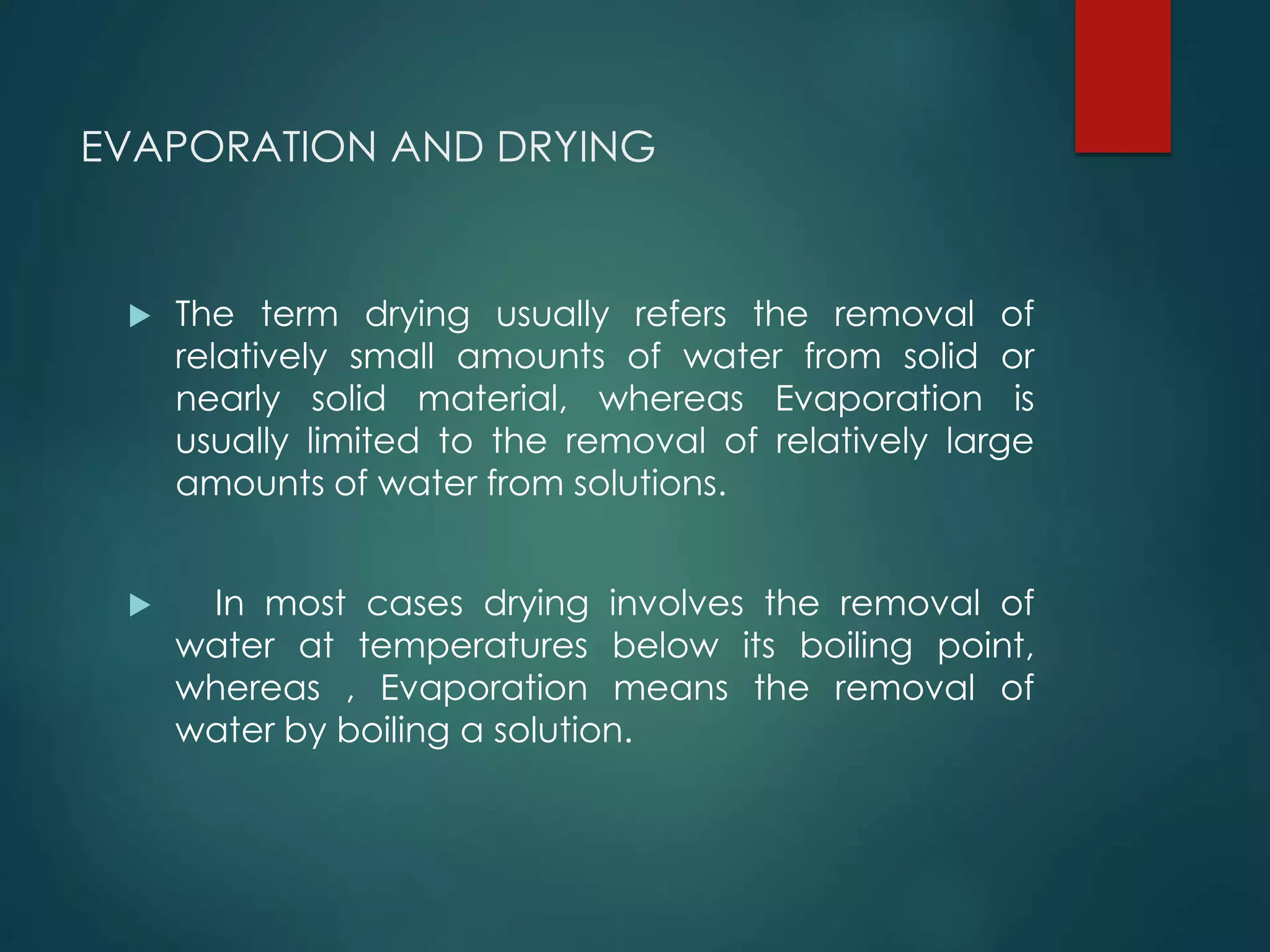 Evaporation | PPTX