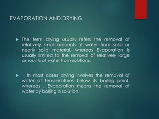 Evaporation | PPTX