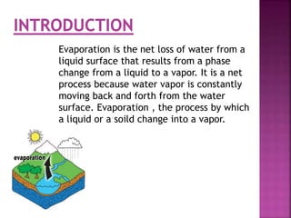 Evaporation | PPTX